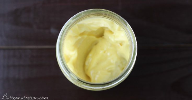 Coconut Oil Mayonnaise Recipe | Butter Nutrition