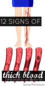 12 Signs of Hypercoagulation (thick, sticky blood that is prone to ...